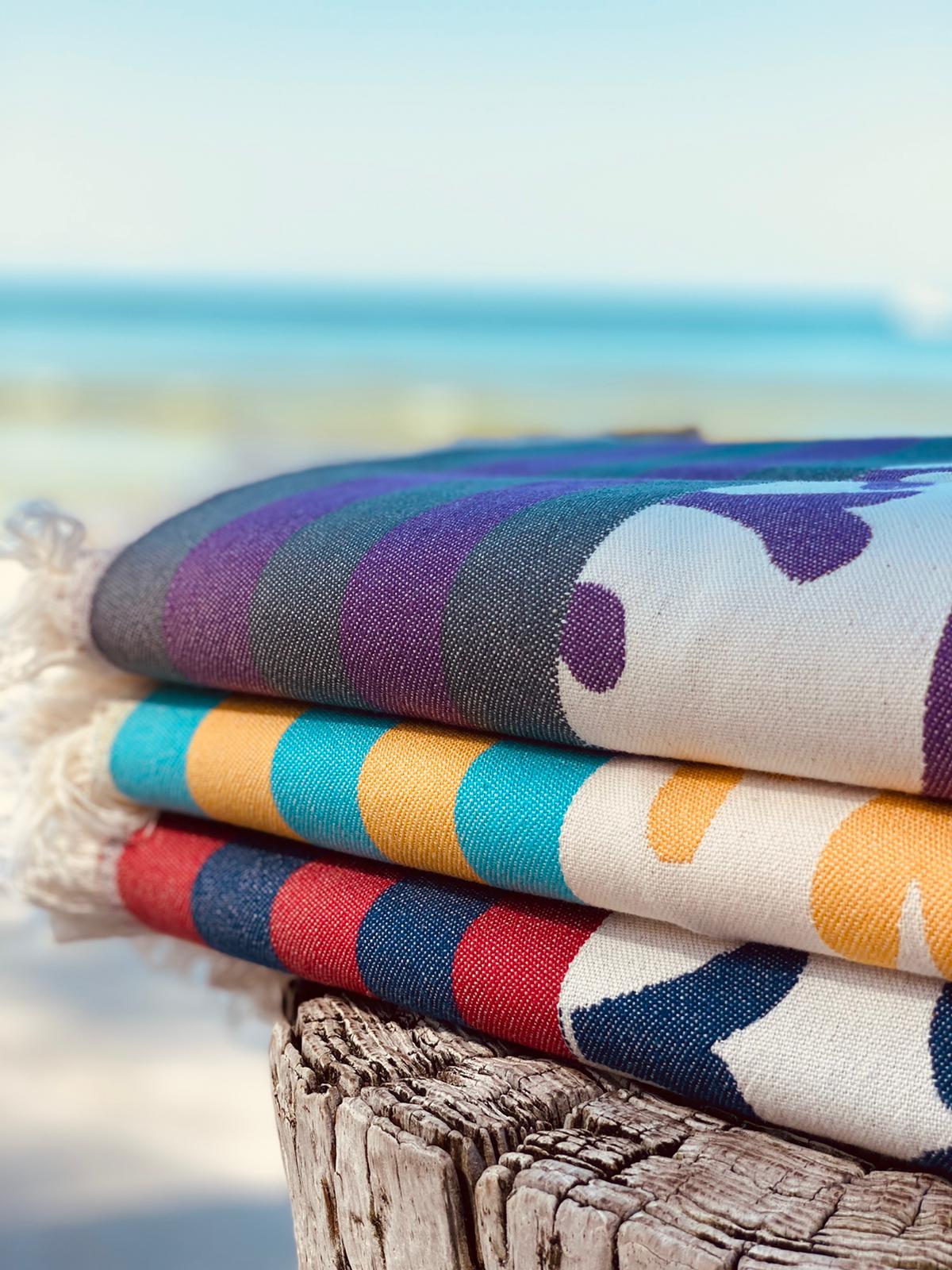 Turkish Beach Towels and Throws – Authentic Cotton